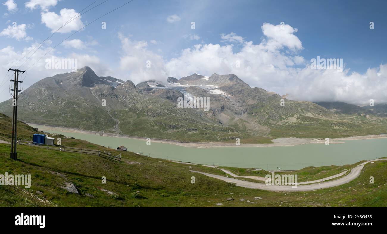 Lago bianco from bernina hi-res stock photography and images - Alamy