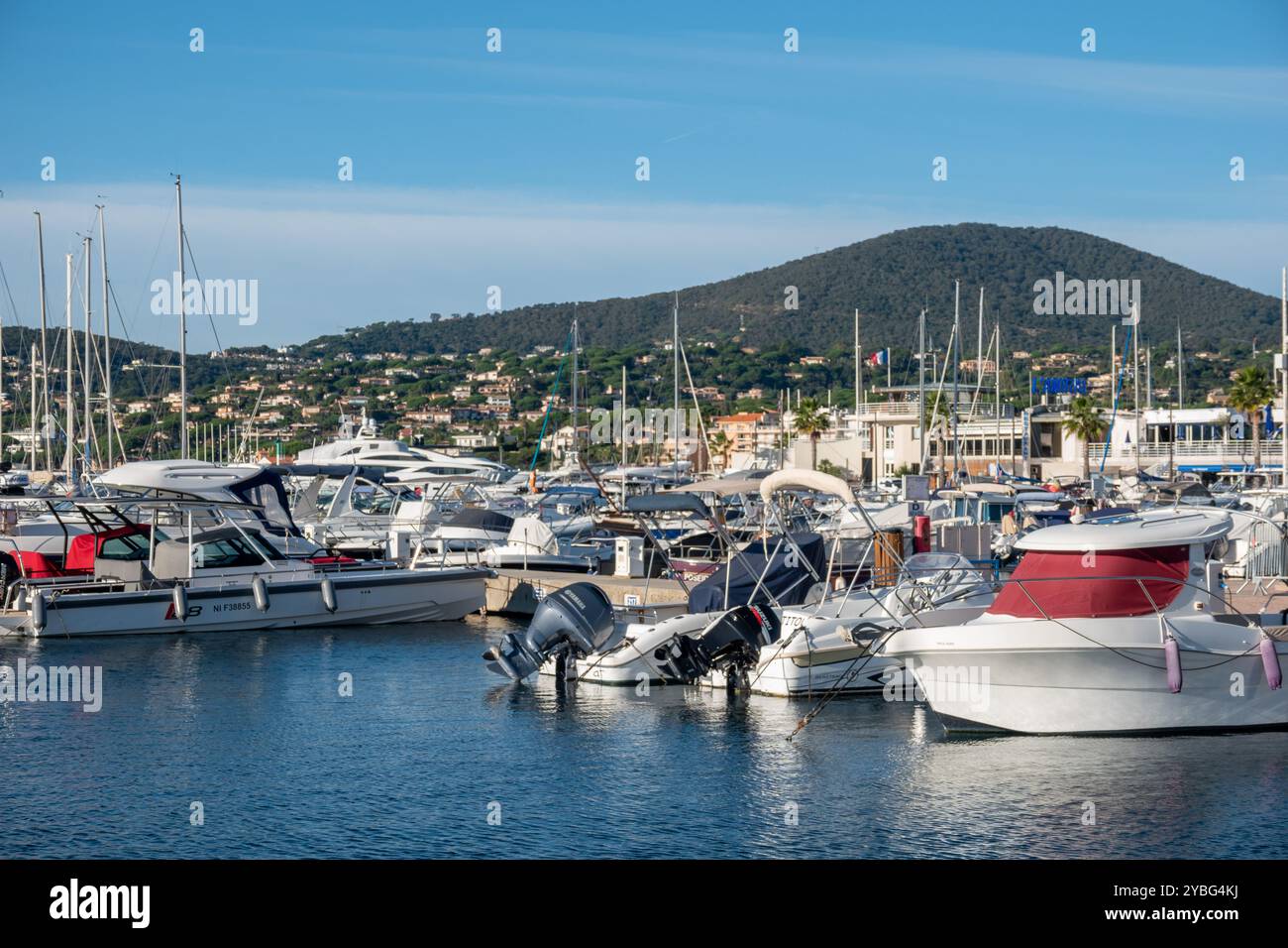 Town sainte maxime beach hi-res stock photography and images - Alamy