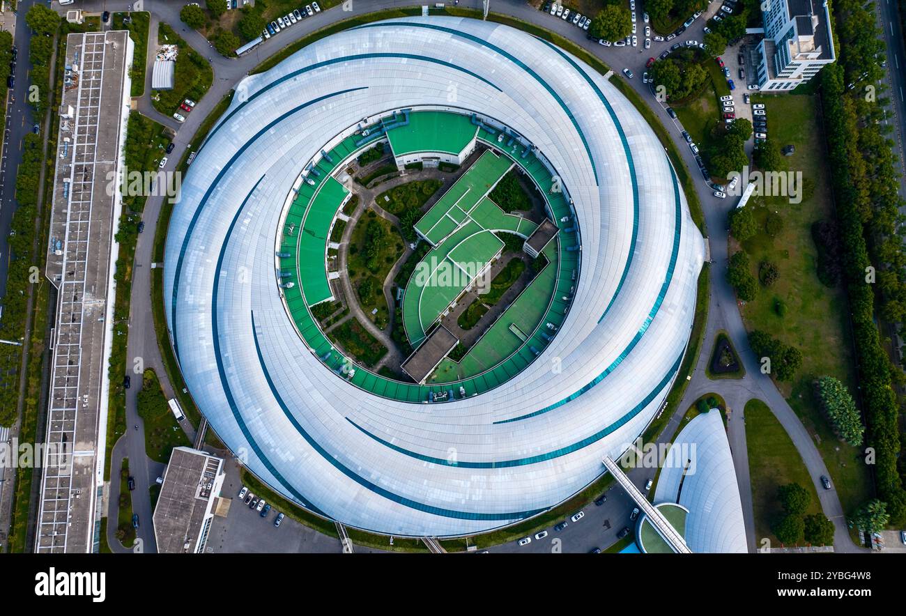 SHANGHAI, CHINA - OCTOBER 18, 2024 - An aerial photo shows the Shanghai ...