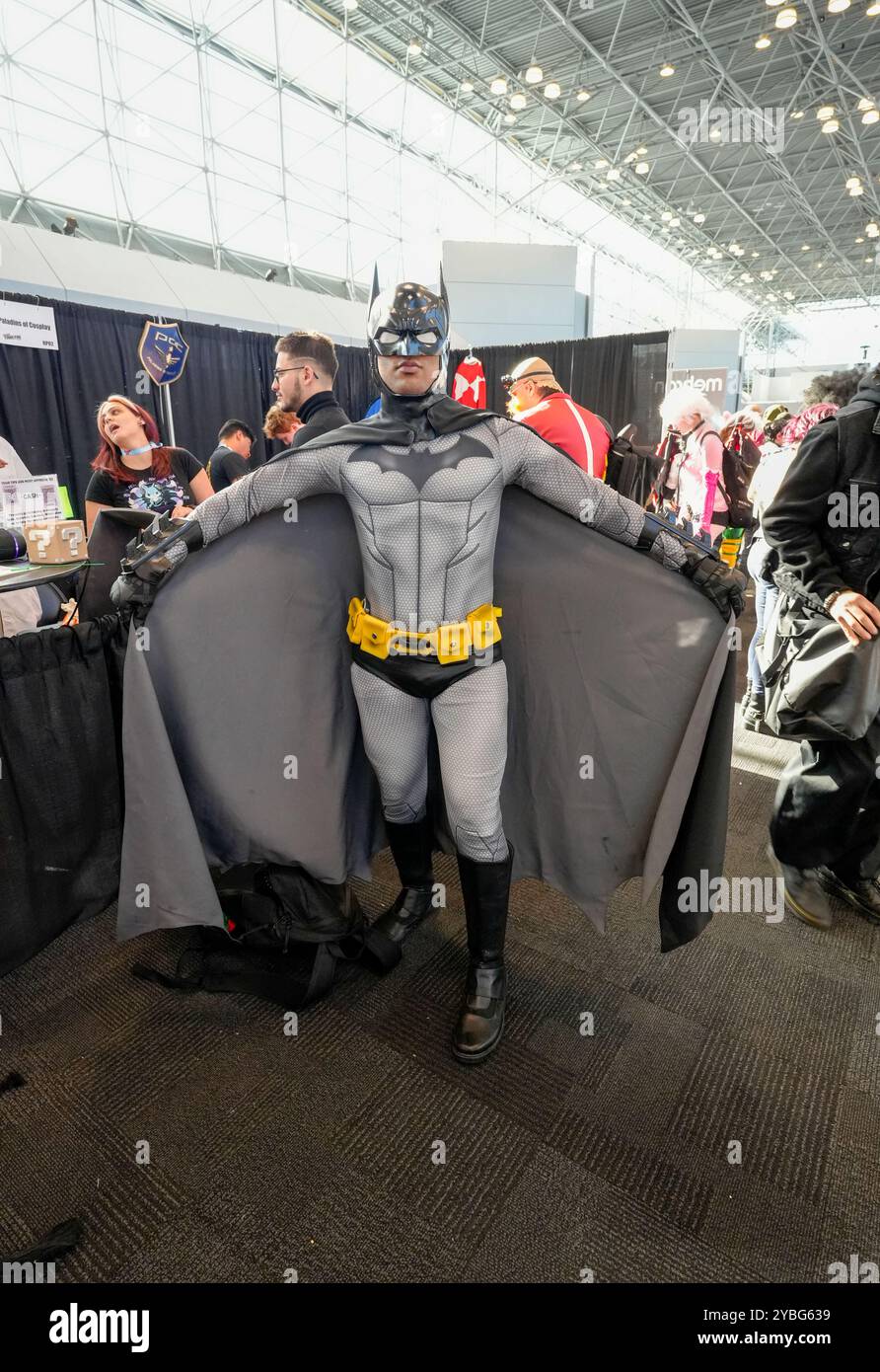 New York, United States. 18th Oct, 2024. Attendees during COMIC CON New ...