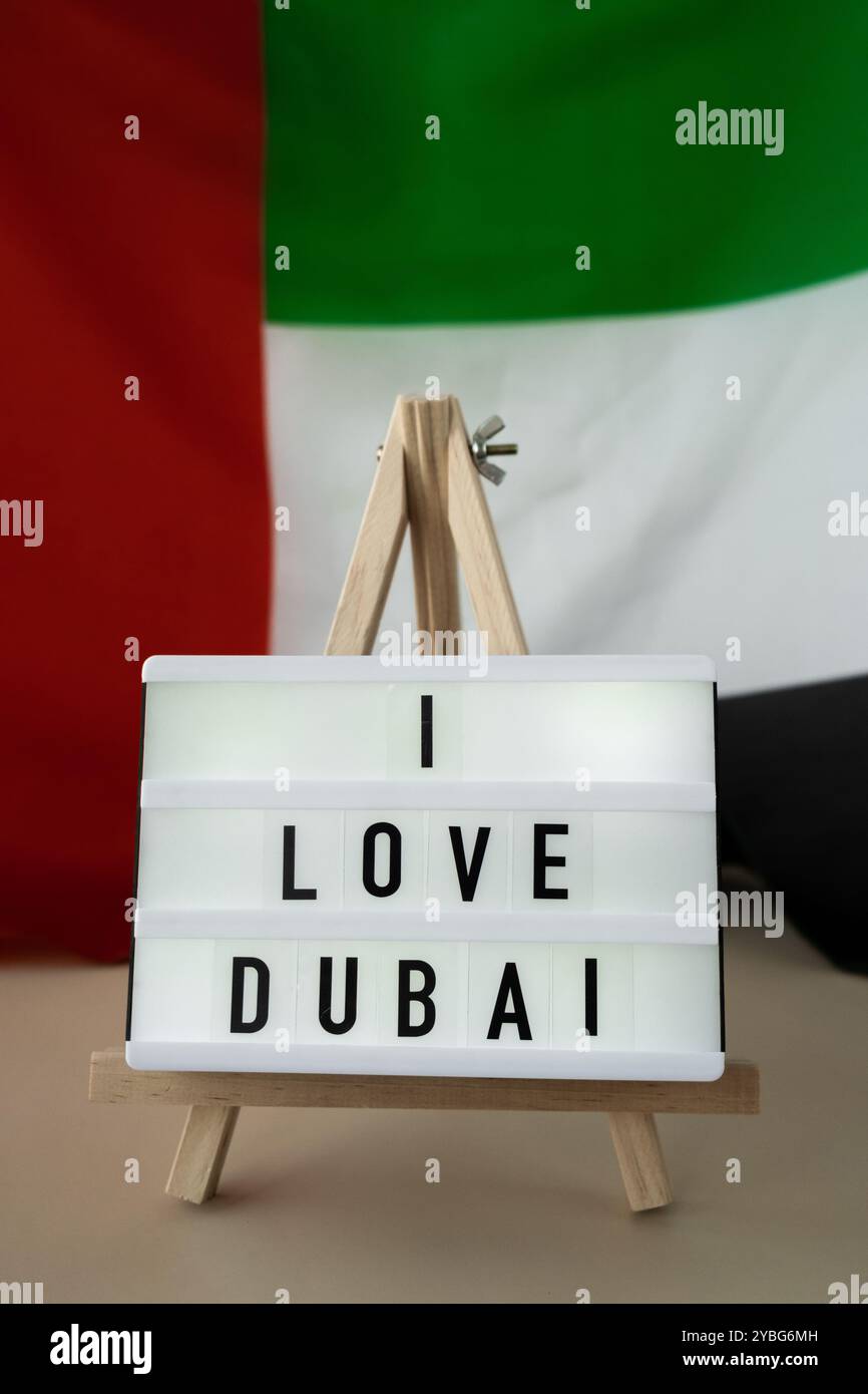I love dubai hi-res stock photography and images - Alamy