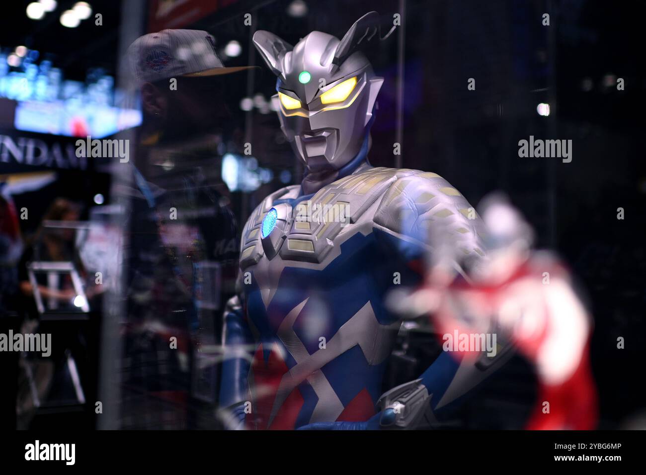 New York, USA. 18th Oct, 2024. A man dressed as Japanese action hero ...