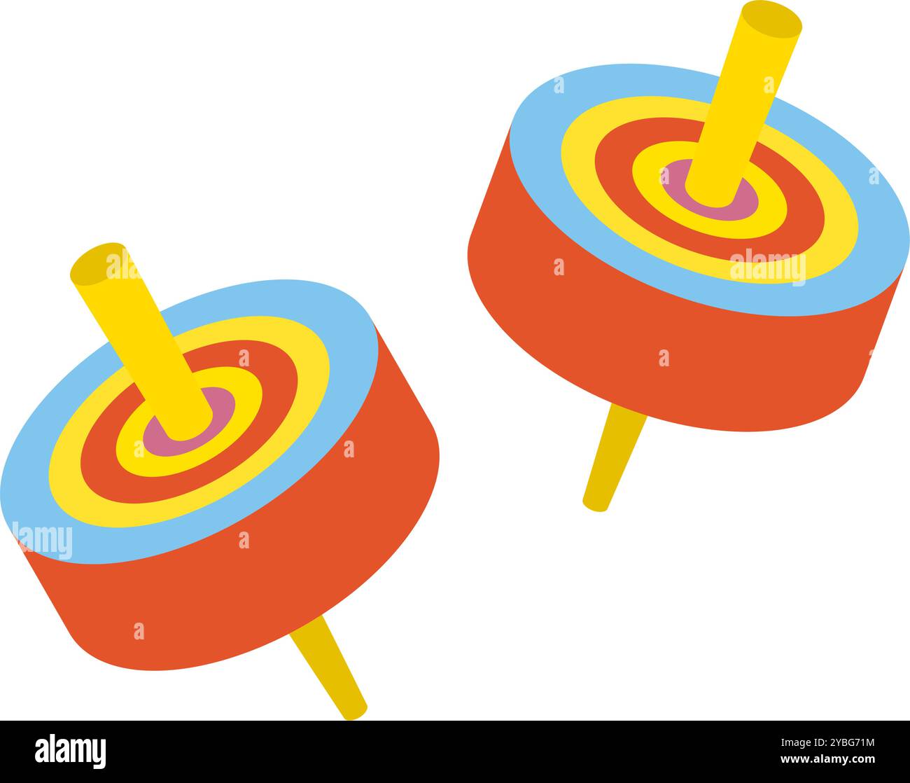 New Year's toy "Koma", isometric icon, Vector Illustration Stock Vector ...