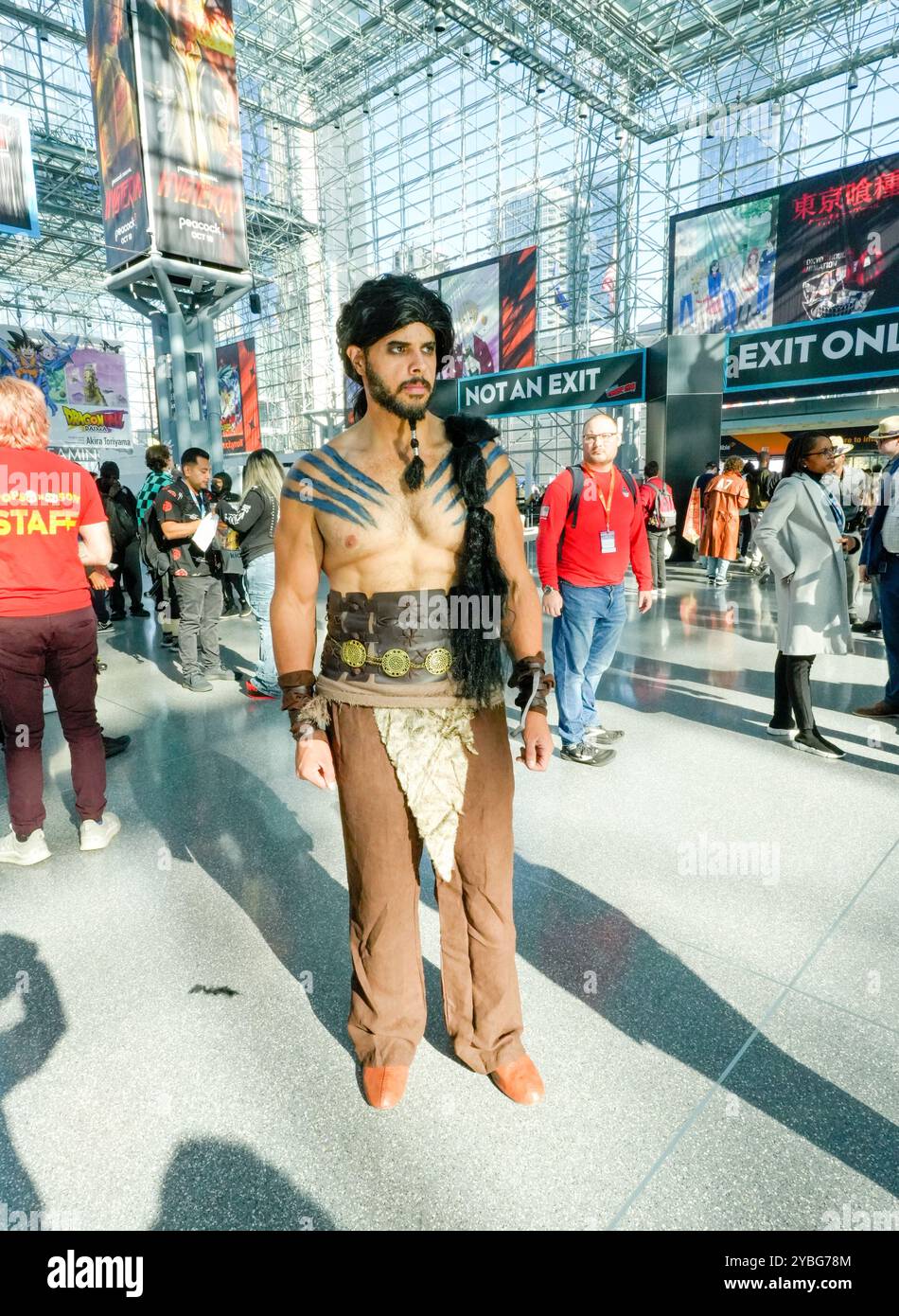 New York, United States. 18th Oct, 2024. Attendees during COMIC CON New ...