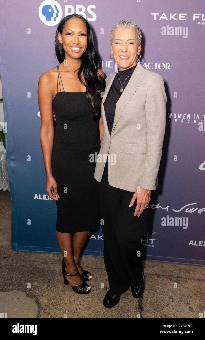 New York, NY, USA, 18 October, 2024: Dr. Judith Joseph and Dr. Sharon ...