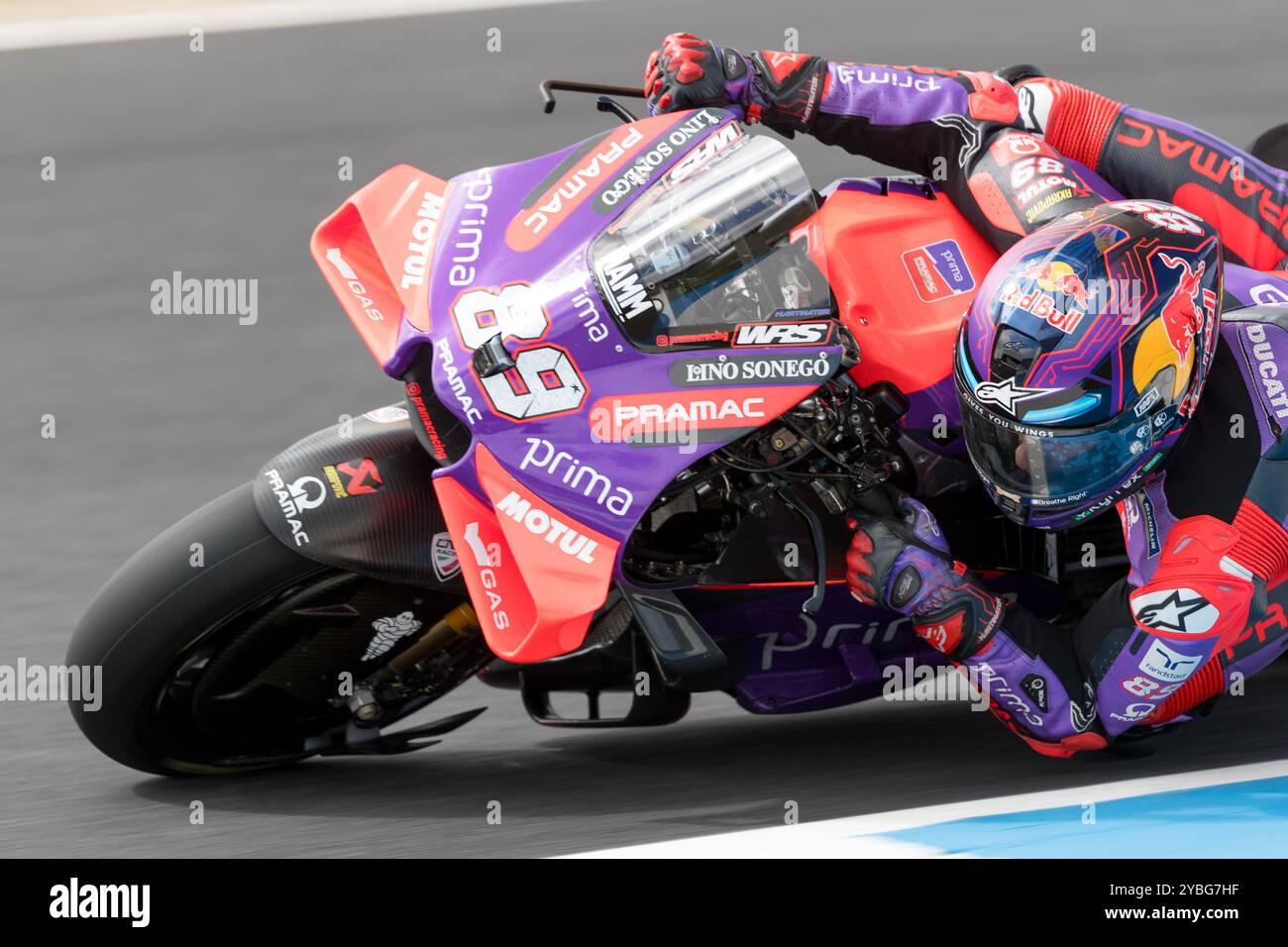 Melbourne, Australia, 19 October, 2024. Jorge Martin on the Prima ...