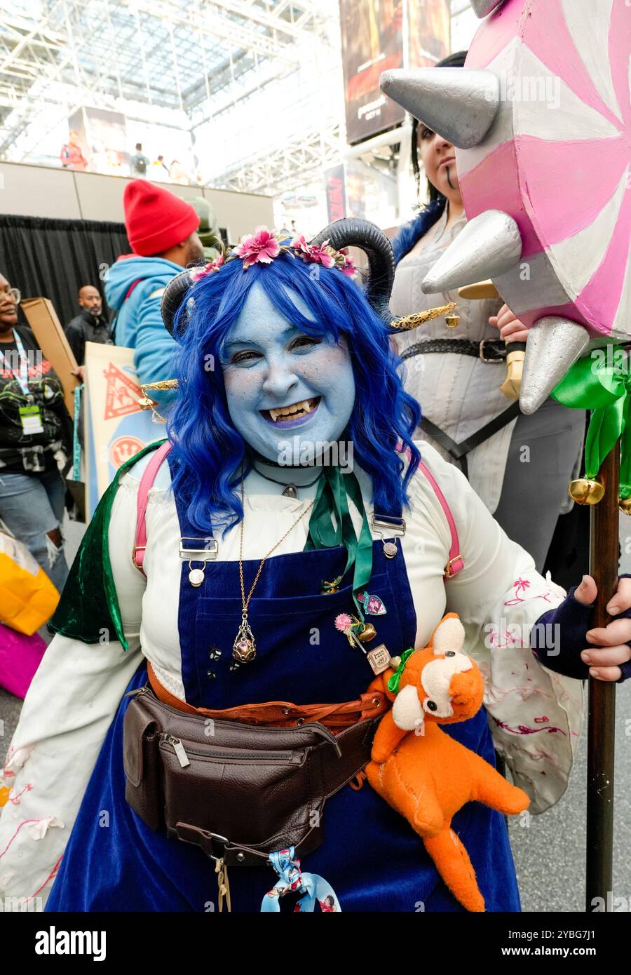 New York, United States. 18th Oct, 2024. Attendees during COMIC CON New ...