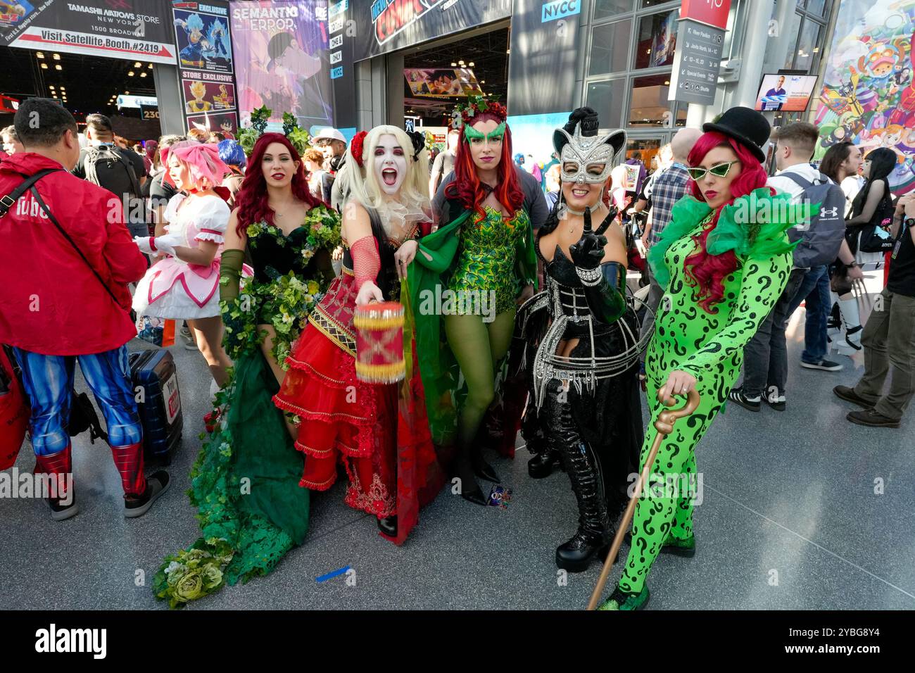 New York, United States. 18th Oct, 2024. Attendees during COMIC CON New ...