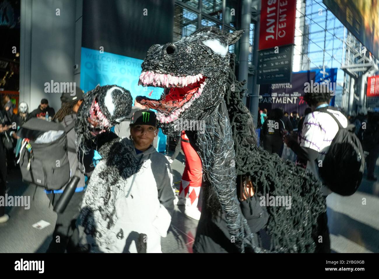 New York, United States. 18th Oct, 2024. Attendees during COMIC CON New ...