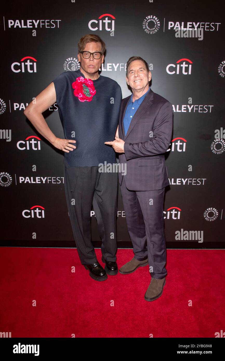 NEW YORK, NEW YORK - OCTOBER 18: (L-R) Jeff Hiller and Tim Bagley ...