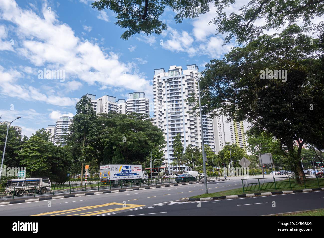 Bukit Merah residential high rise apartment complexes, Singapore Stock ...