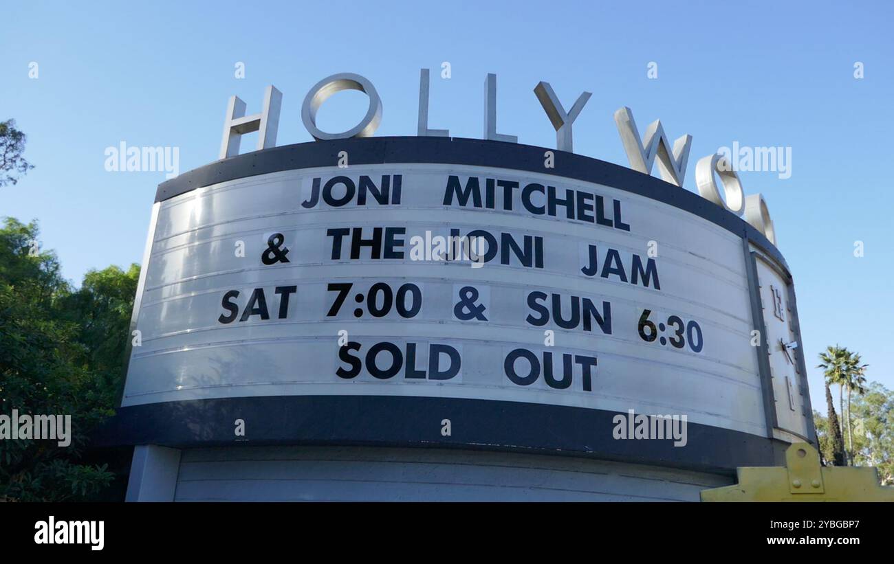 Los Angeles, California, USA 18h October 2024 Joni Mitchell and the ...