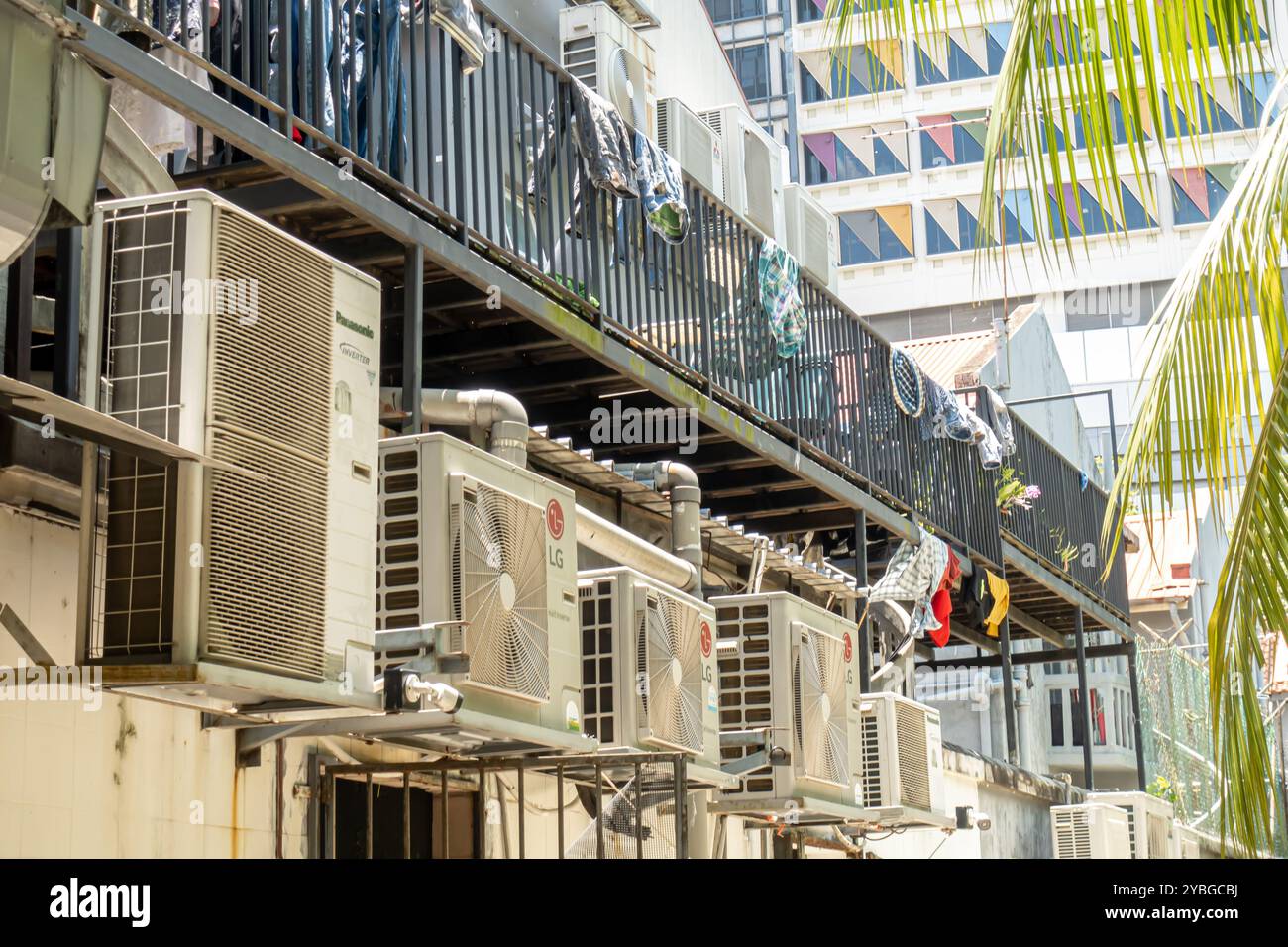 LG air conditioner,air conditioning, AC back alley on Owen Rd Singapore ...