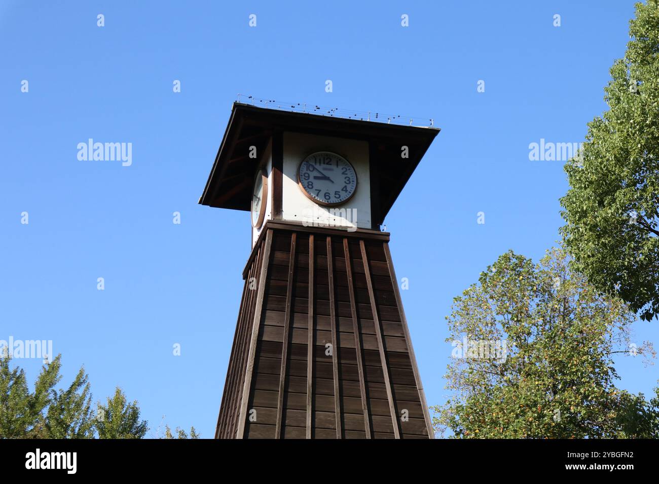 Japanese clock tower hi-res stock photography and images - Alamy