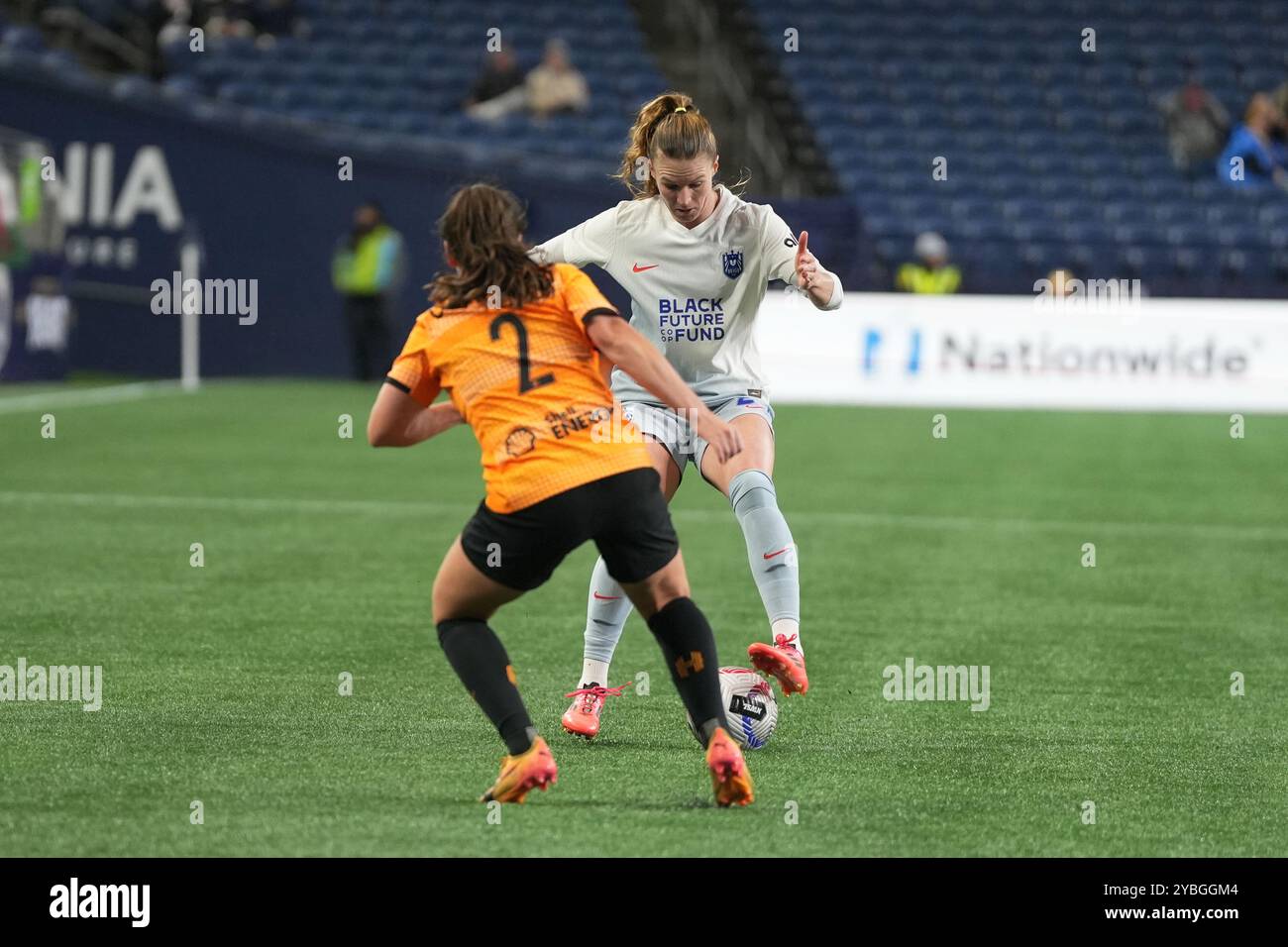 Seattle, United States. 18th Oct, 2024. Seattle Reign FC forward ...