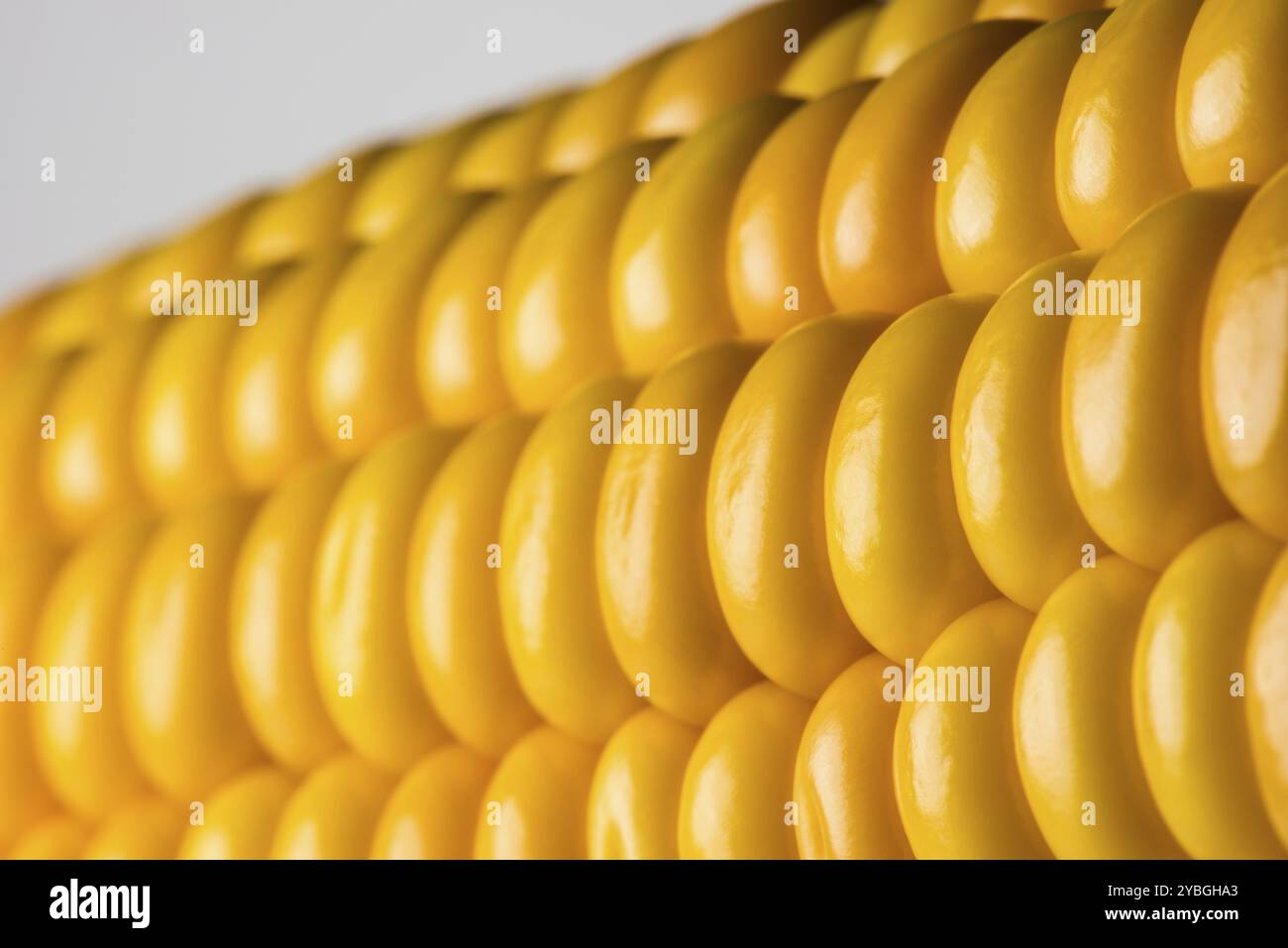 Abstract detail of corn on the cob Stock Photo - Alamy