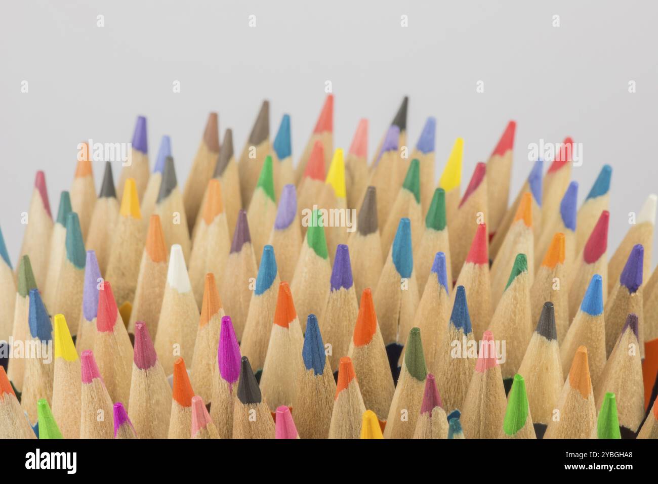 Colorful desk on plain background hi-res stock photography and images ...