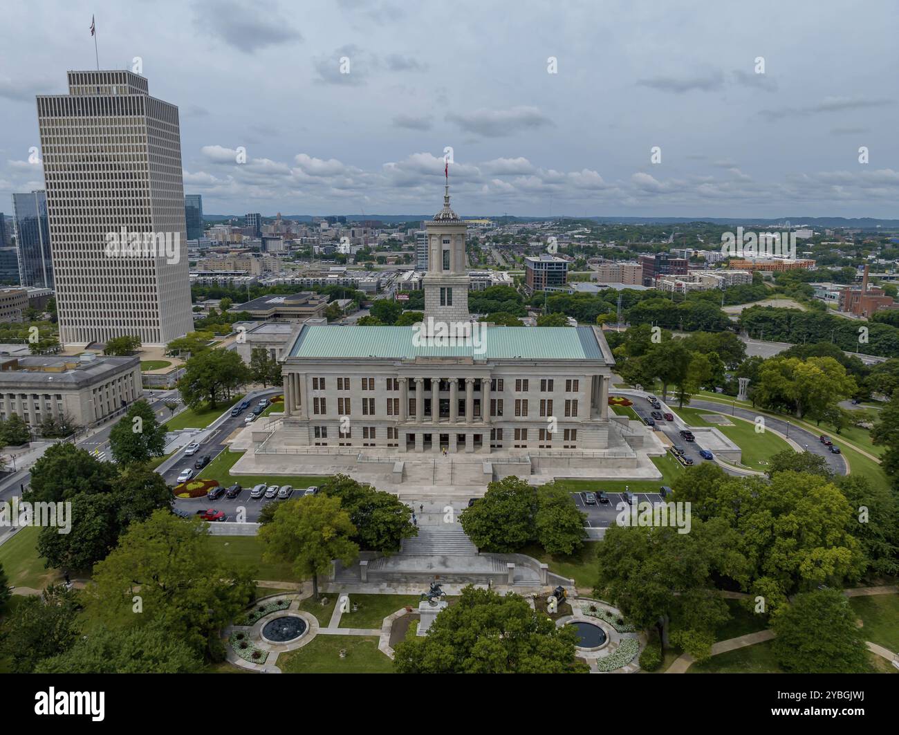Aerial view of us capitol building hi-res stock photography and images ...