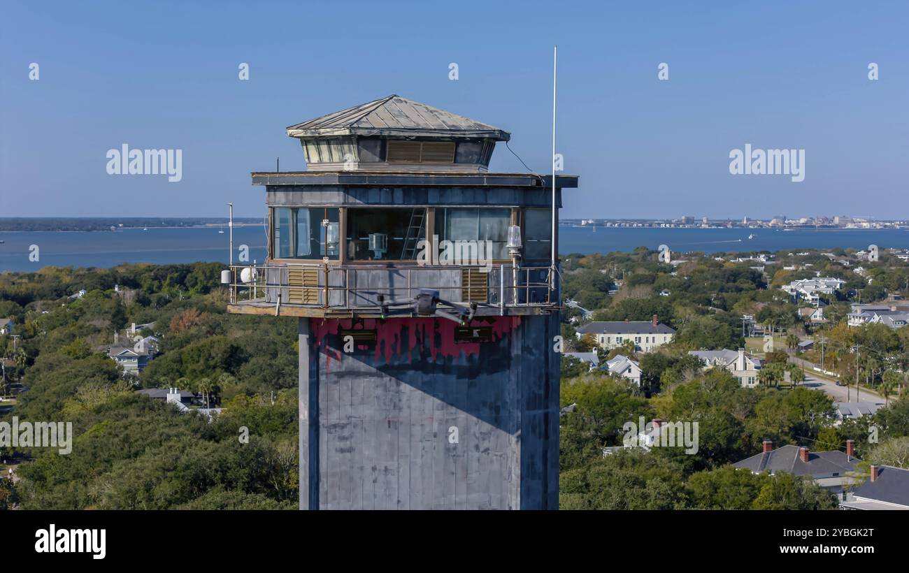 Sullivans island lighthouse charleston hi-res stock photography and ...