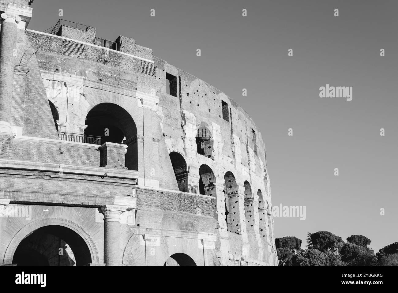 Outdoor view of The Colosseum or Coliseum, also known as the Flavian ...