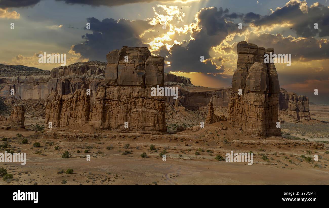Aerial photography of Utah's mesmerizing rock formations captures the ...