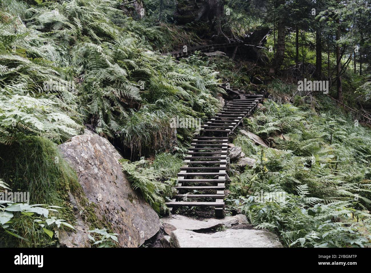 Grawa waterfall in stubaital hi-res stock photography and images - Alamy