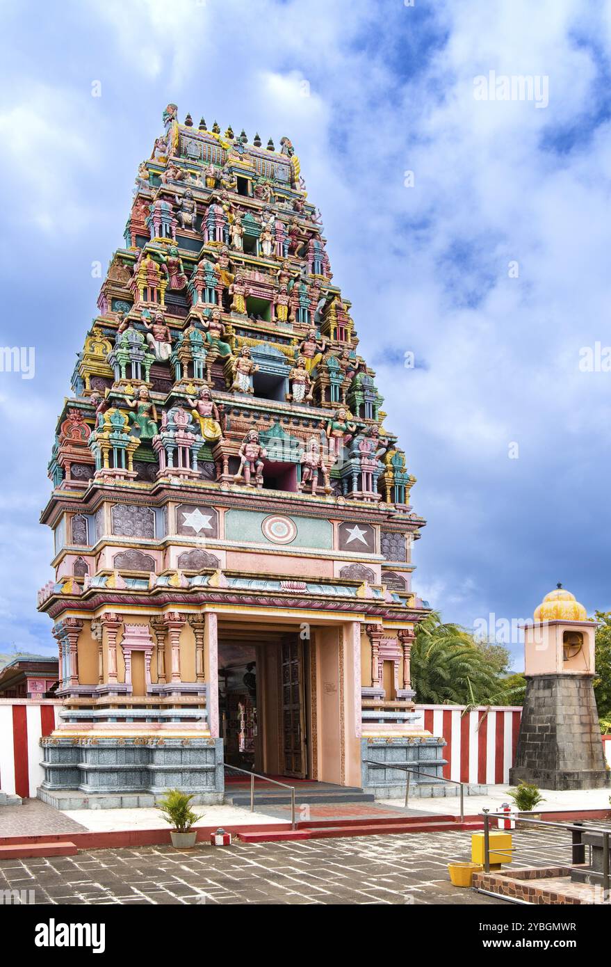 Kaylasson, Kailassam Temple, Port Louis, Mauritius, Africa Stock Photo ...