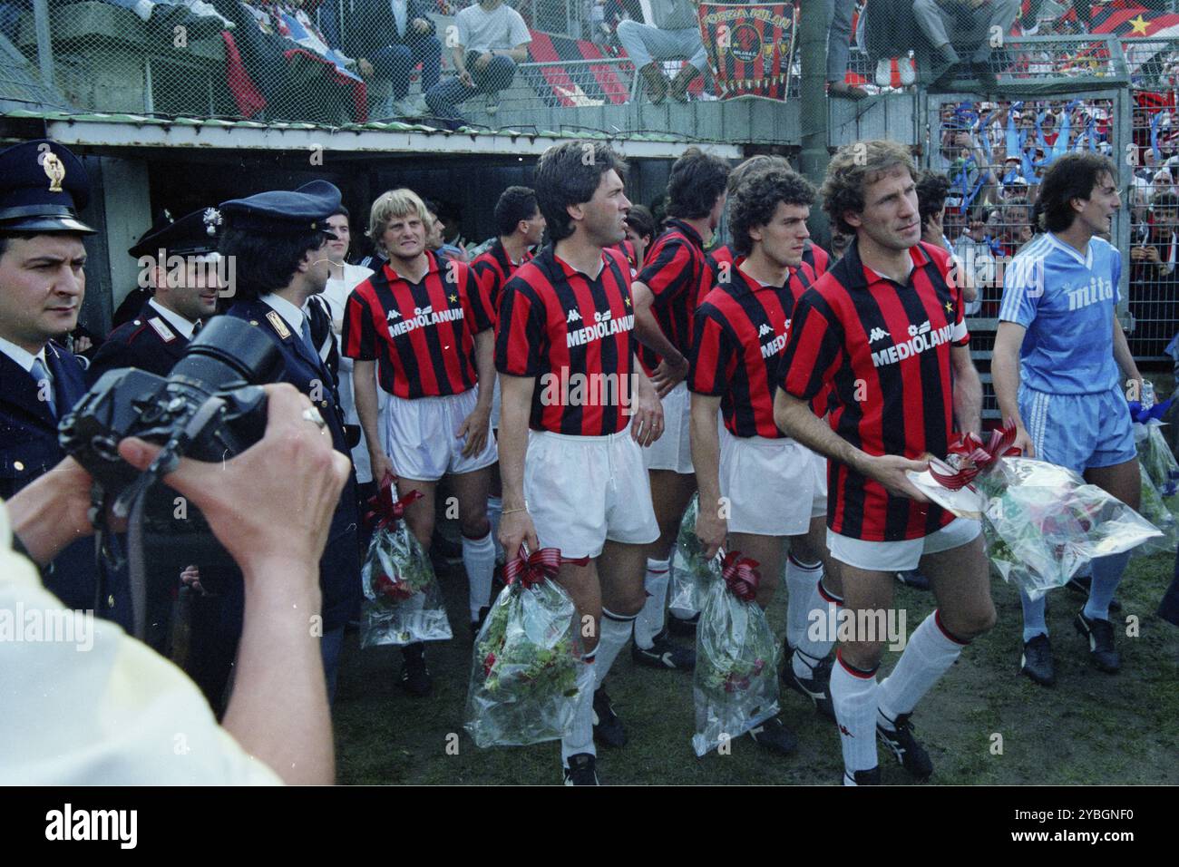 Angelo COLOMBO AC Milan, Mauro TASSOTTI AC Milan hidden, Carlo ...
