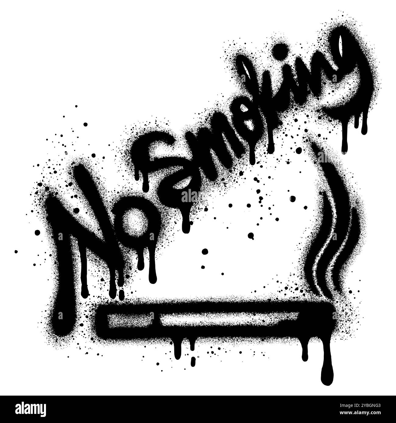 Graffiti style text effect Cut Out Stock Images & Pictures - Alamy