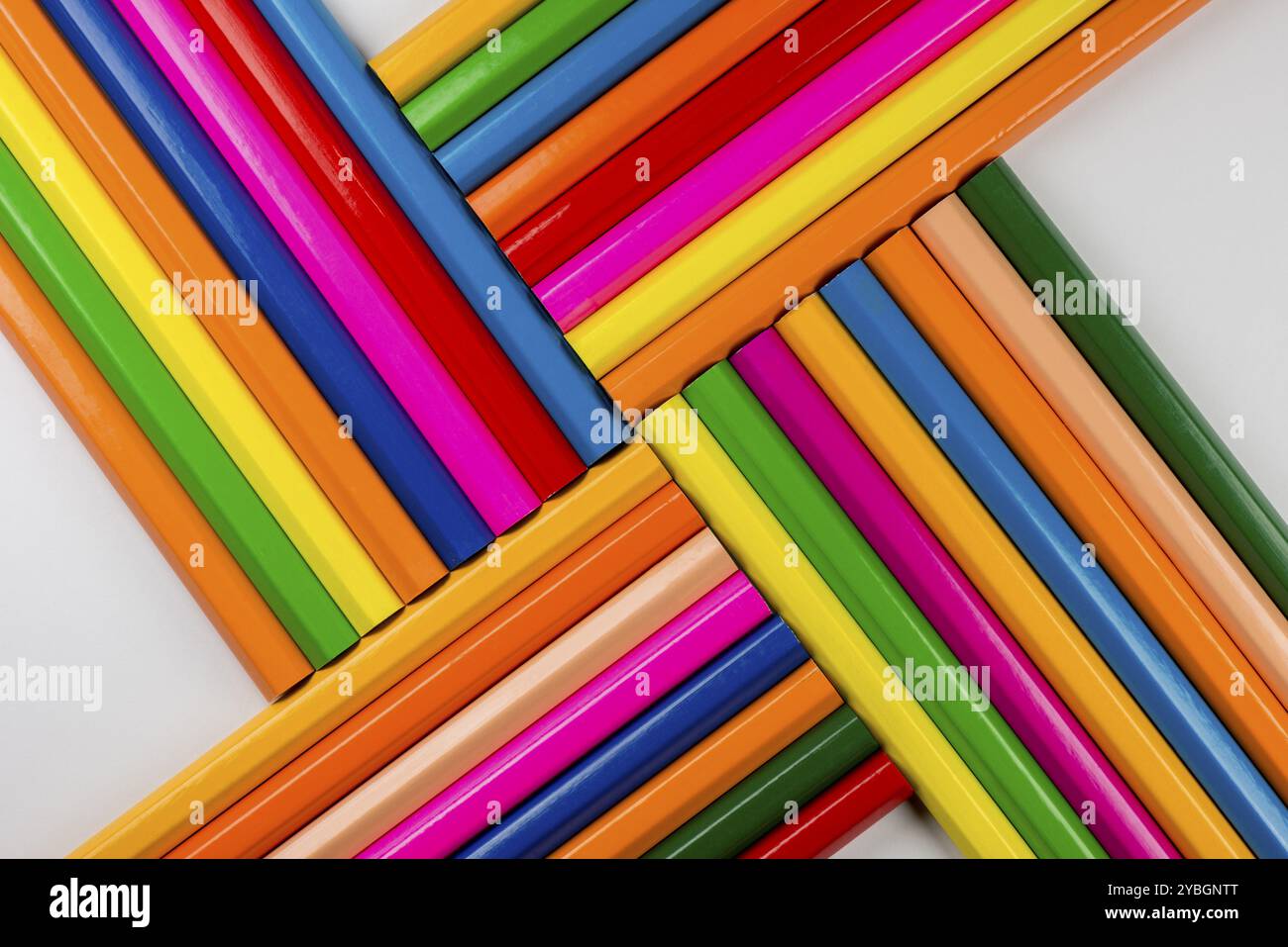 Colorful desk on plain background hi-res stock photography and images ...