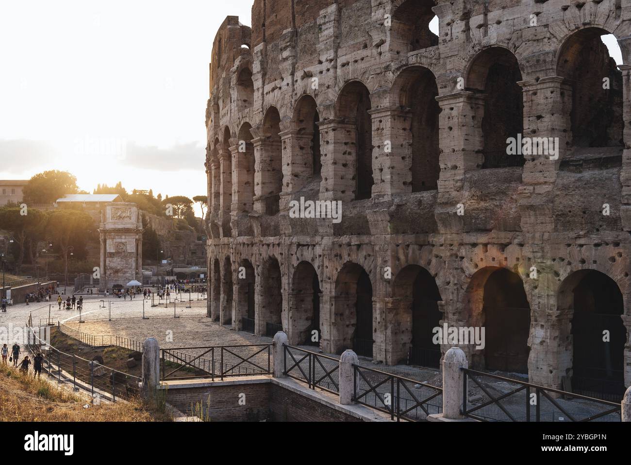 The colosseum is an oval amphitheatre in the centre of hi-res stock ...