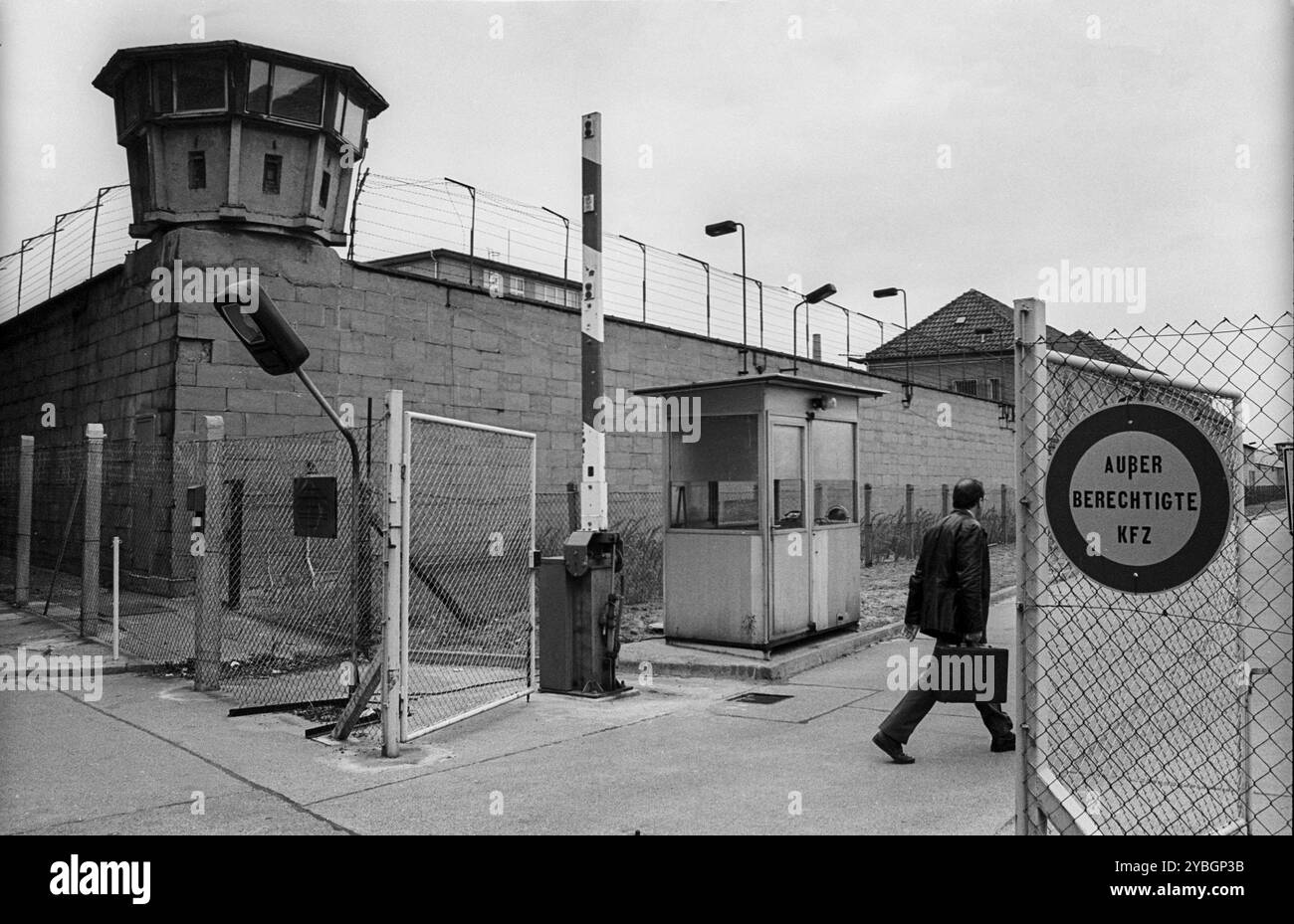 Germany, Berlin, 25.09.1991, former Stasi building in Hohenschoenhausen ...