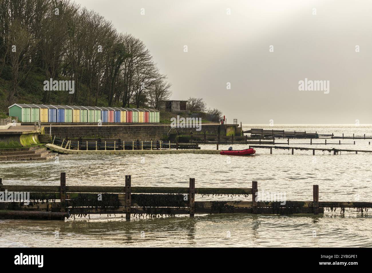 Colwell Bay on the Isle of Wight, England, UK Stock Photo - Alamy