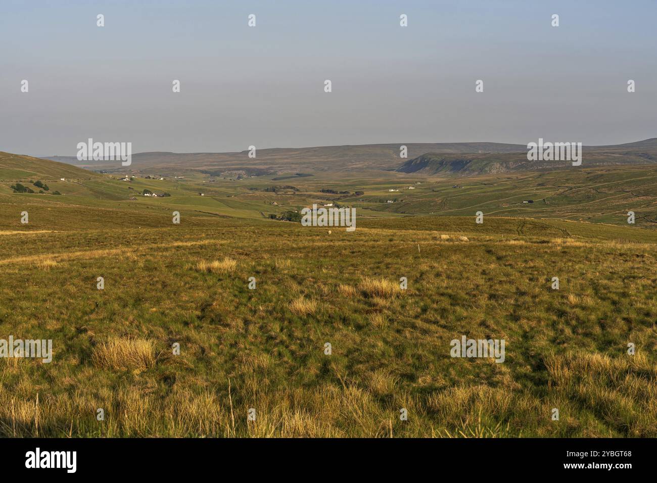 Peek District landscape near Harwood, County Durham, England, UK Stock ...