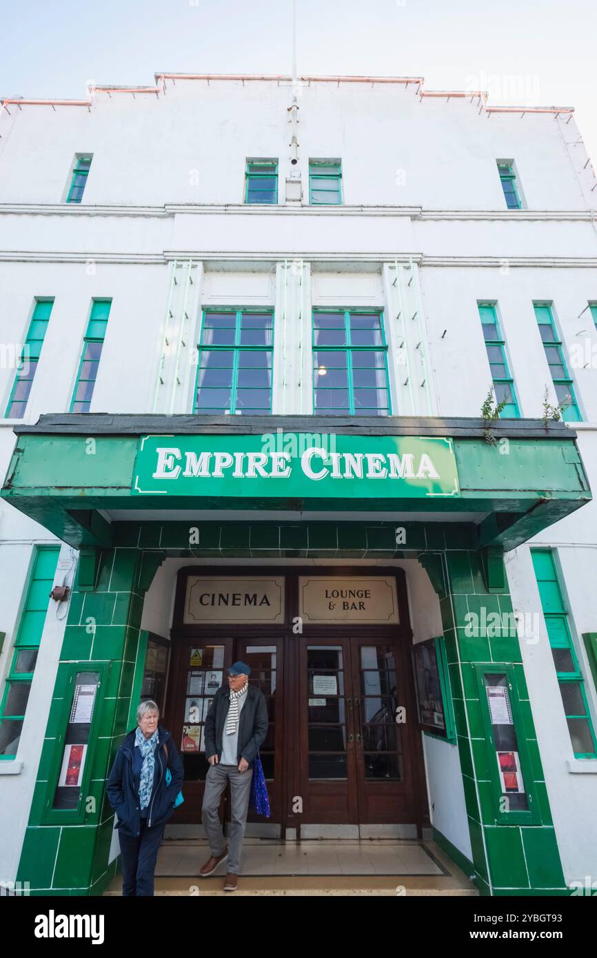 England, Kent, Sandwich, Exterior View of the Historic Art Deco Empire ...