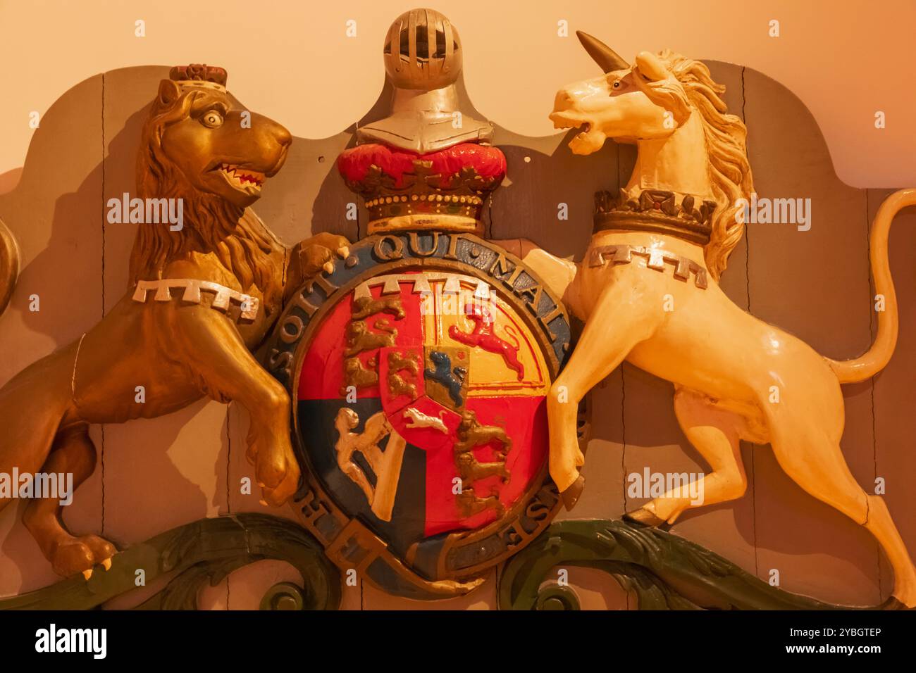 England, Kent, Chatham, The Historic Dockyard, Display of Sheerness ...