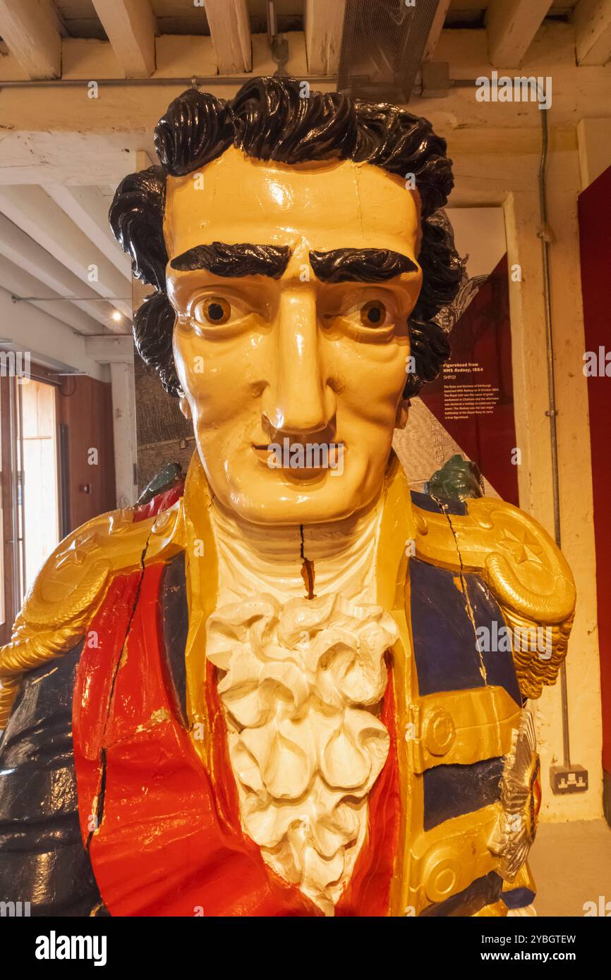 England, Kent, Chatham, The Historic Dockyard, Display of Ships ...