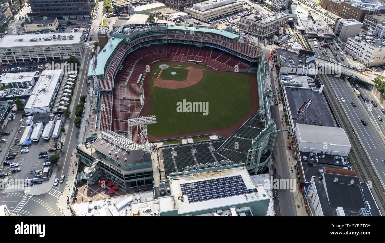 Fenway Park: Iconic Boston baseball stadium since 1912, home of the Red Sox, known for quirky ...