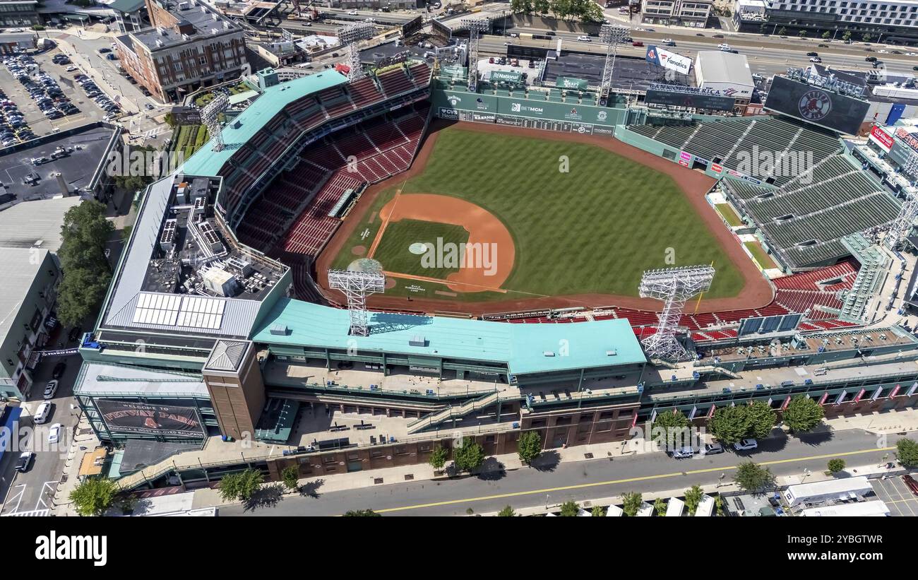 Fenway Park: Iconic Boston baseball stadium since 1912, home of the Red Sox, known for quirky ...
