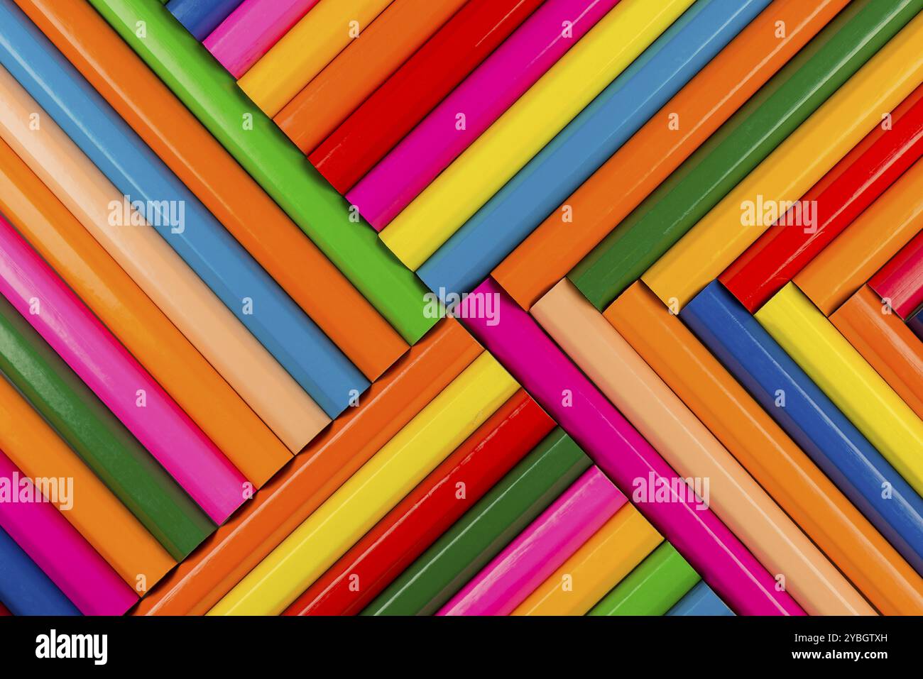 Collection of colorfull pencils as a background picture Stock Photo - Alamy