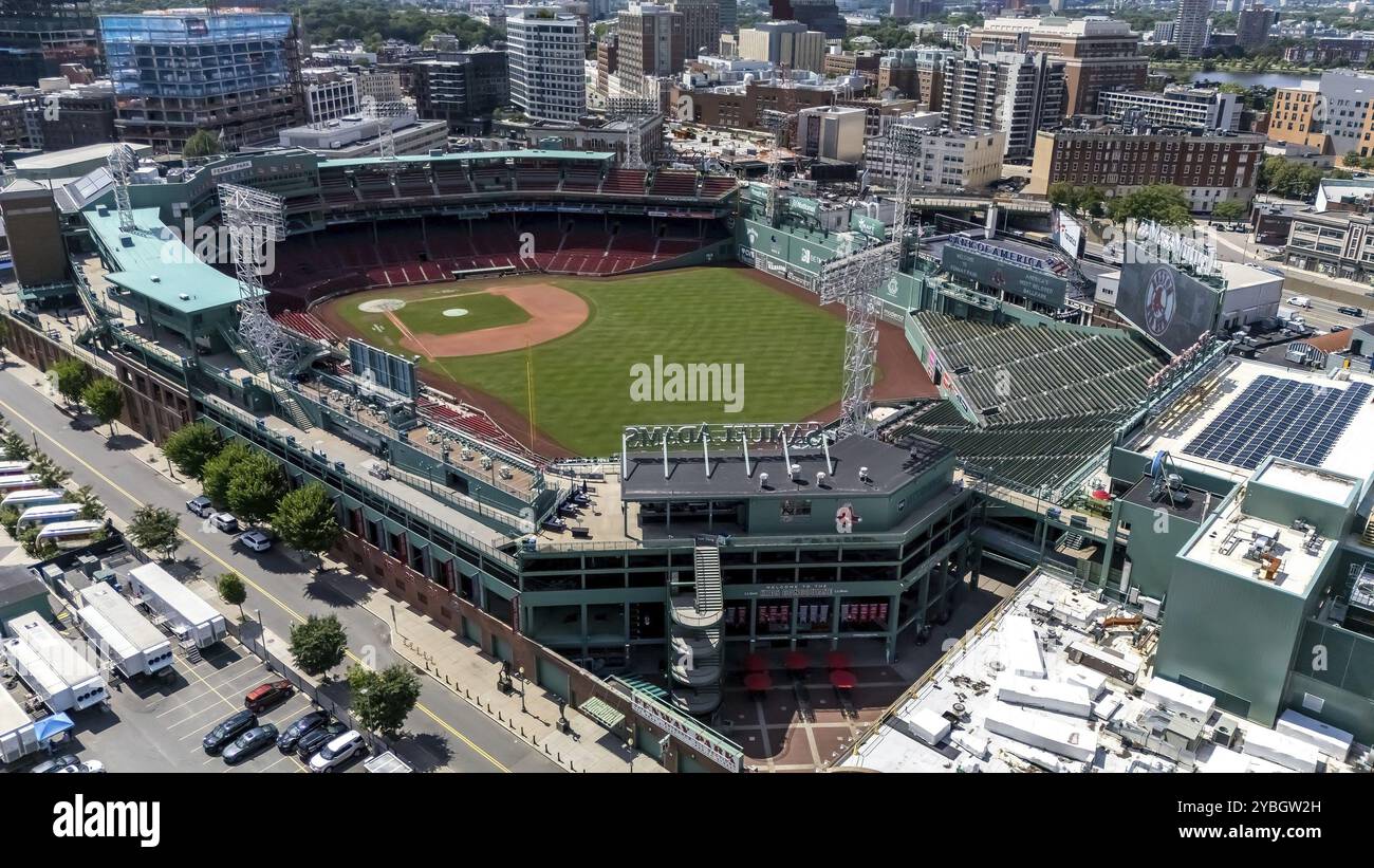 Fenway Park: Iconic Boston baseball stadium since 1912, home of the Red Sox, known for quirky ...