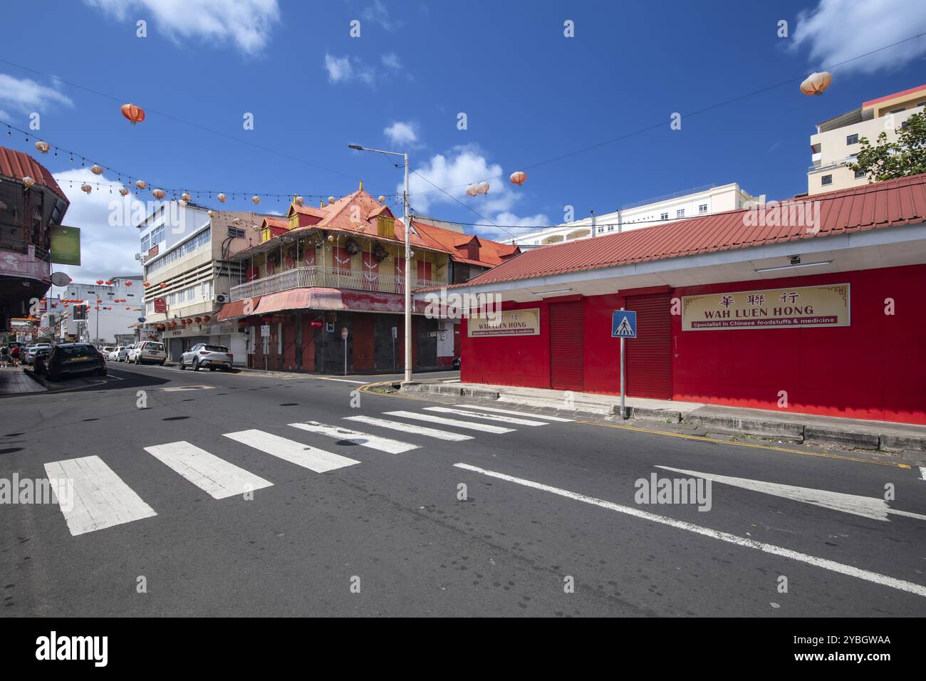 Chinatown, Old Town, Port Louis, Indian Ocean, Island, Mauritius ...