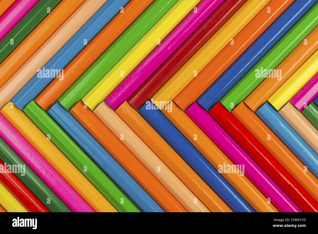 Collection of colorfull pencils as a background picture Stock Photo - Alamy
