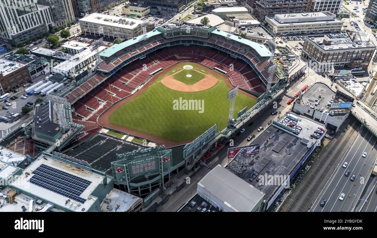Fenway Park: Iconic Boston baseball stadium since 1912, home of the Red Sox, known for quirky ...