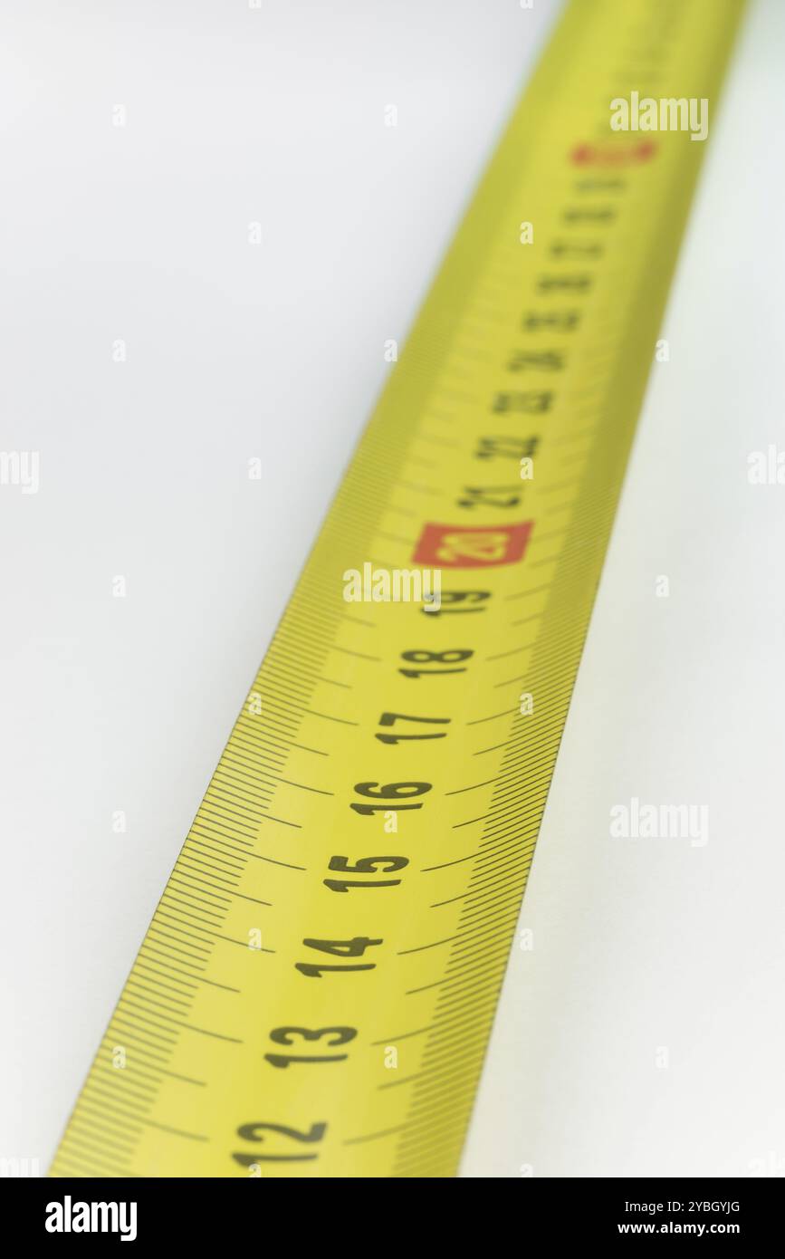 Tape measure used in measuring hi-res stock photography and images - Alamy
