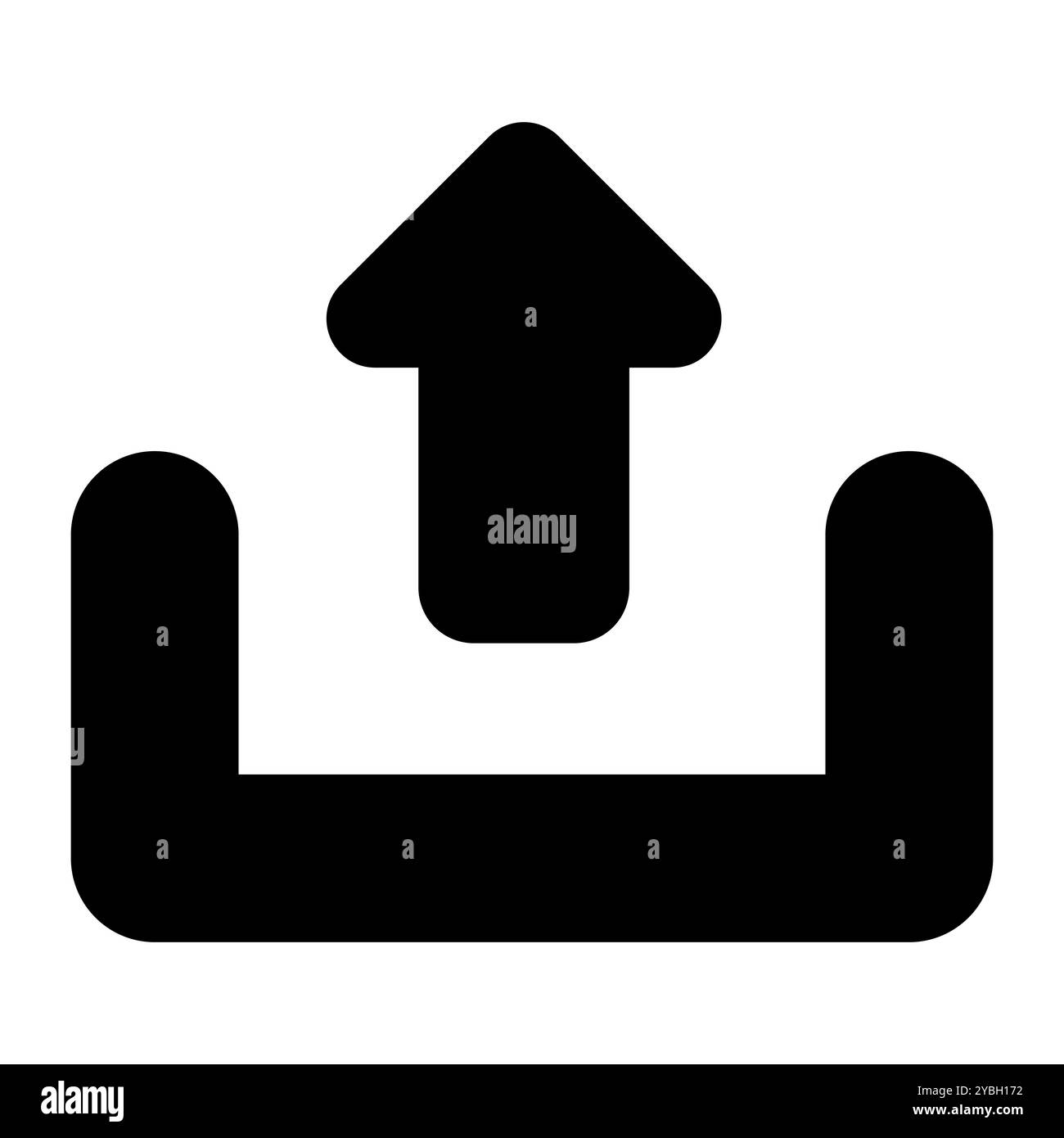 Upload sign vector icon hi-res stock photography and images - Alamy