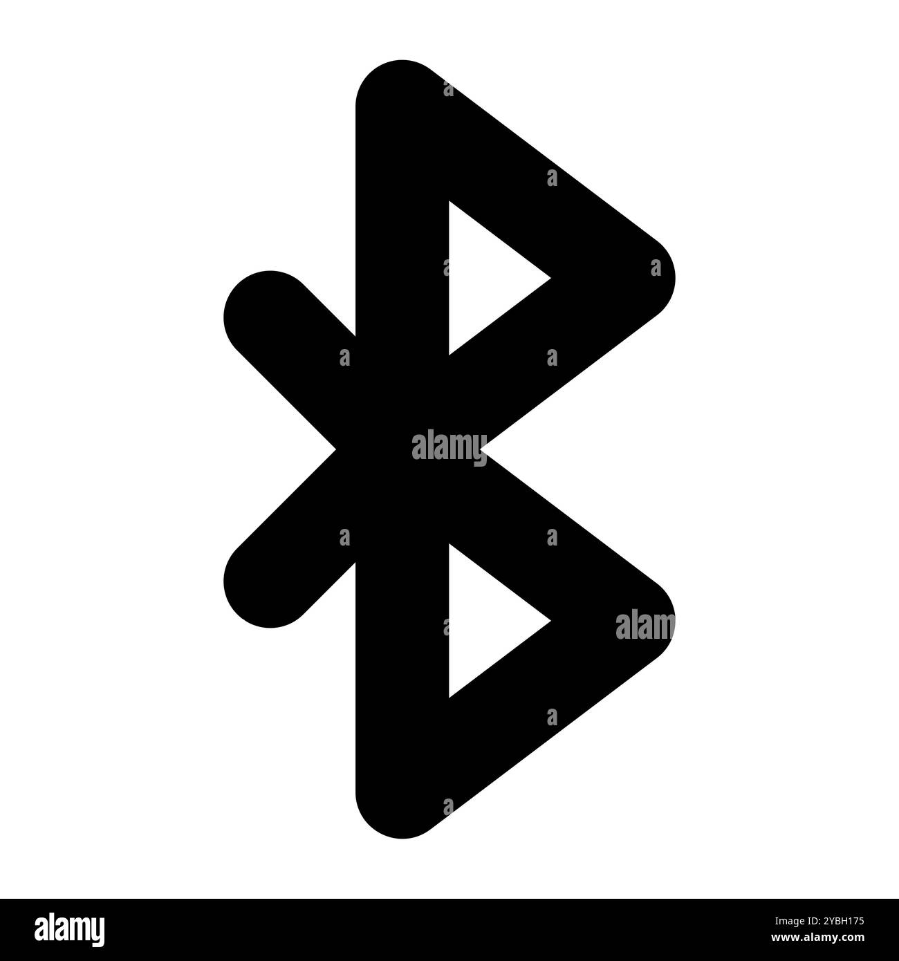 Bluetooth sign vector icon design in trendy style Stock Vector Image ...