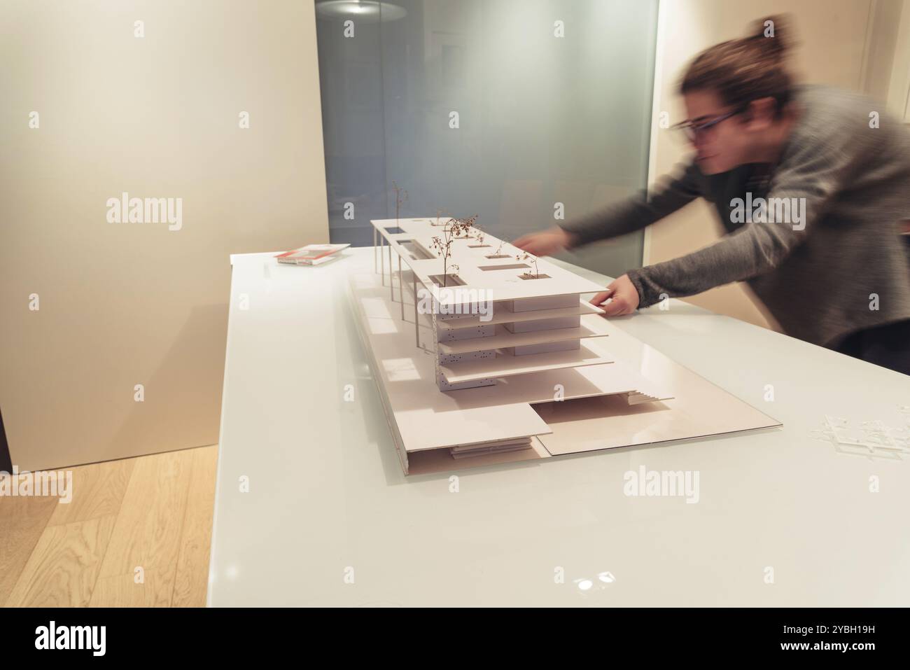 Architect model cardboard hi-res stock photography and images - Alamy