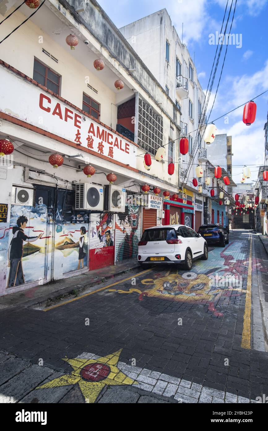 Chinatown, Old Town, Port Louis, Indian Ocean, Island, Mauritius ...