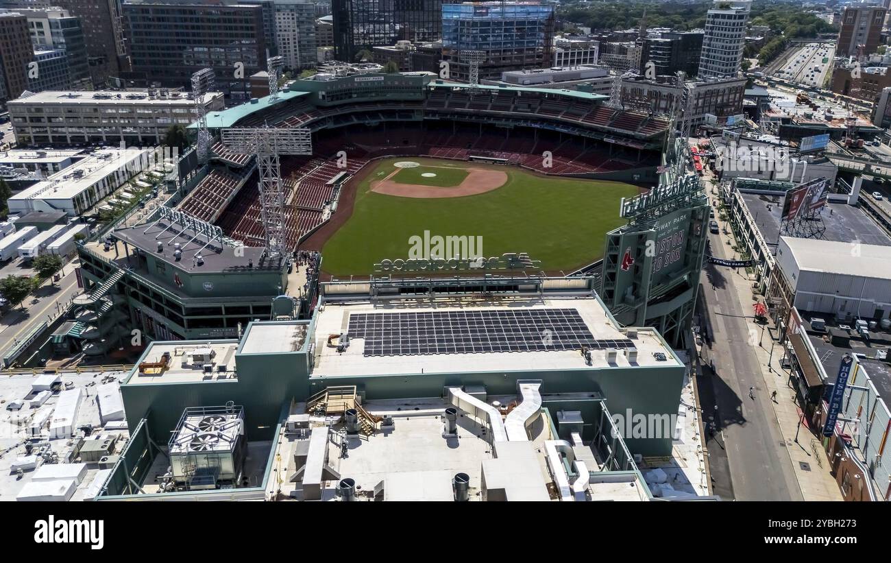 Fenway Park: Iconic Boston baseball stadium since 1912, home of the Red Sox, known for quirky ...